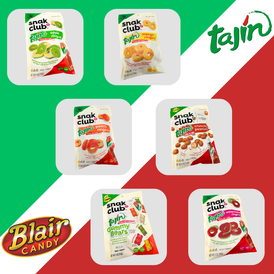 Taste the Spice: Introducing Tajín-Flavored Gummy Candy! – Blair Candy ...