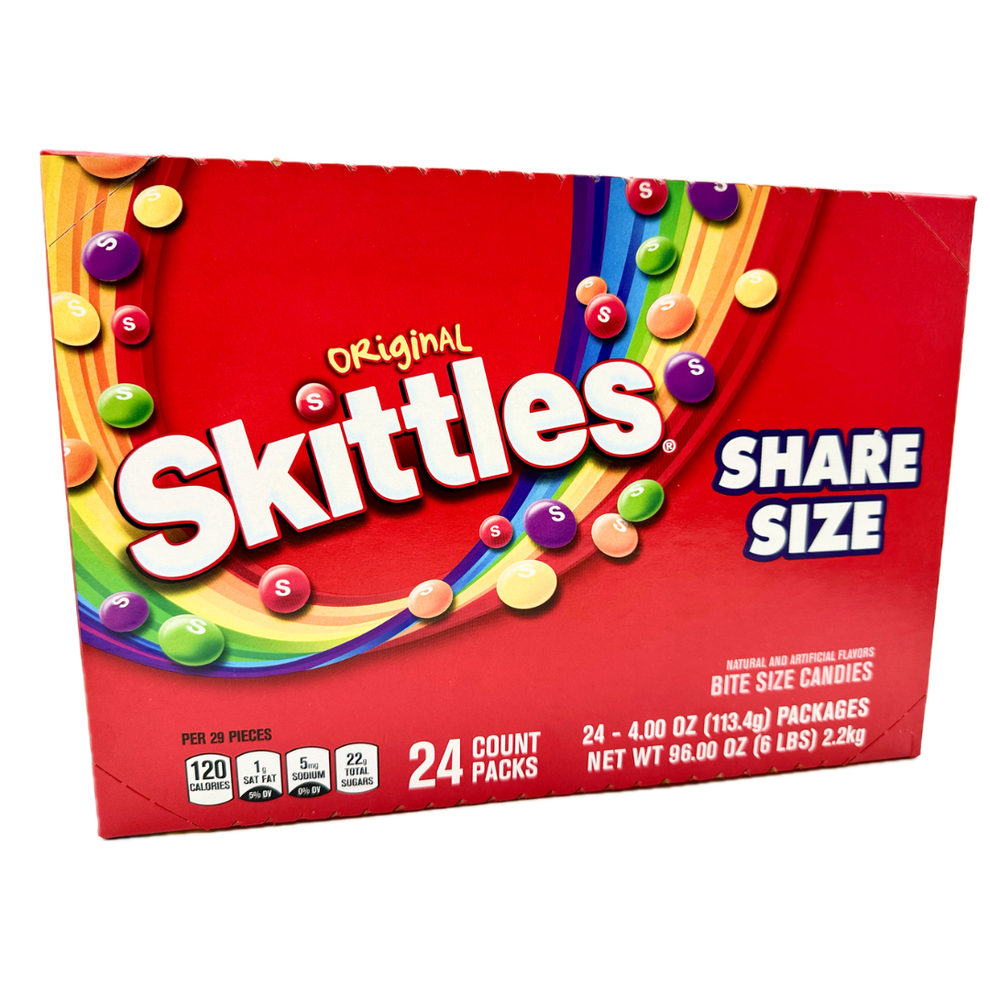 Skittles Original Share Size - 4oz / 24ct – Blair Candy Company