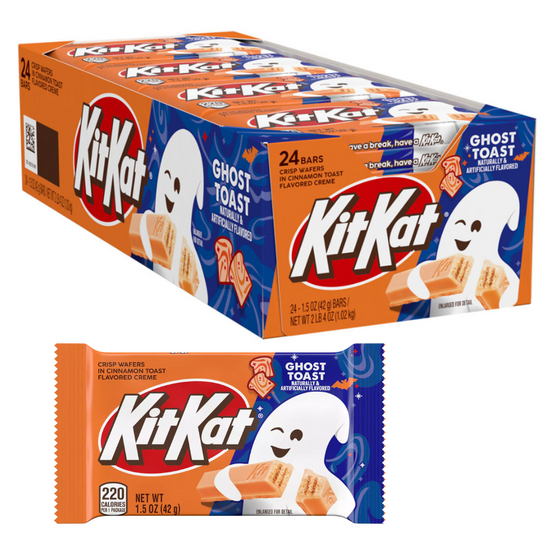 Kit Kat Ghost Toast Bars - 1.5oz / 24ct – Blair Candy Company