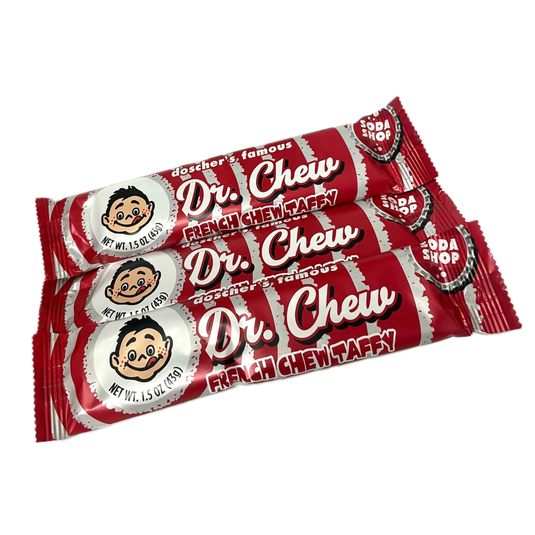 Doscher's Dr. Chew French Chew Taffy - 1.5oz / 24ct – Blair Candy Company