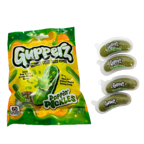 Gupperz Poppin' Pickles - 2.54oz – Blair Candy Company