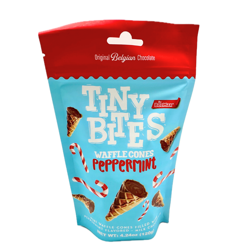 Tiny Bites Mini Peppermint Waffle Cones - 4.24oz – Blair Candy Company