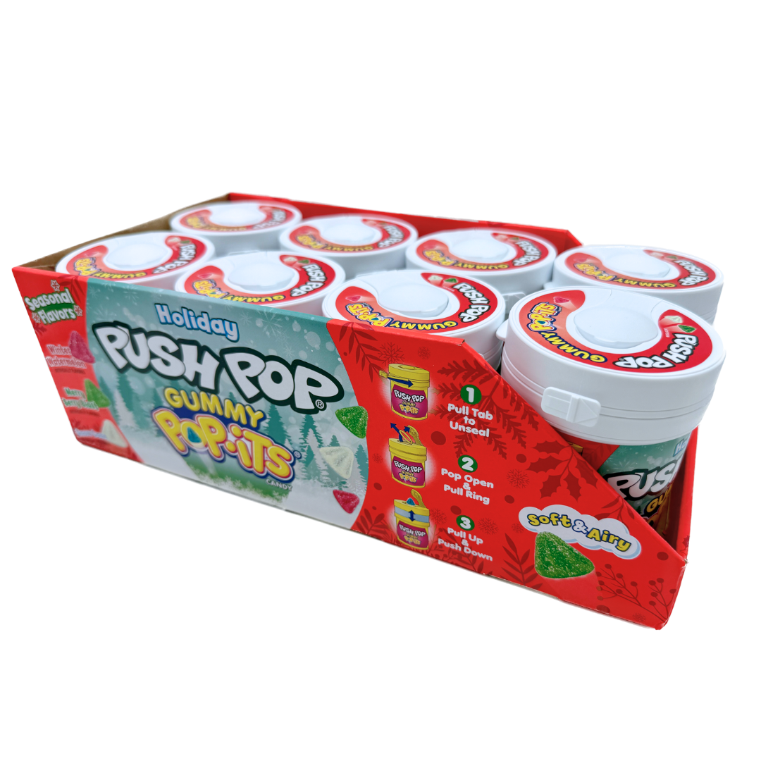 Holiday Push Pop Gummy Pop-Its - 2oz / 8ct – Blair Candy Company