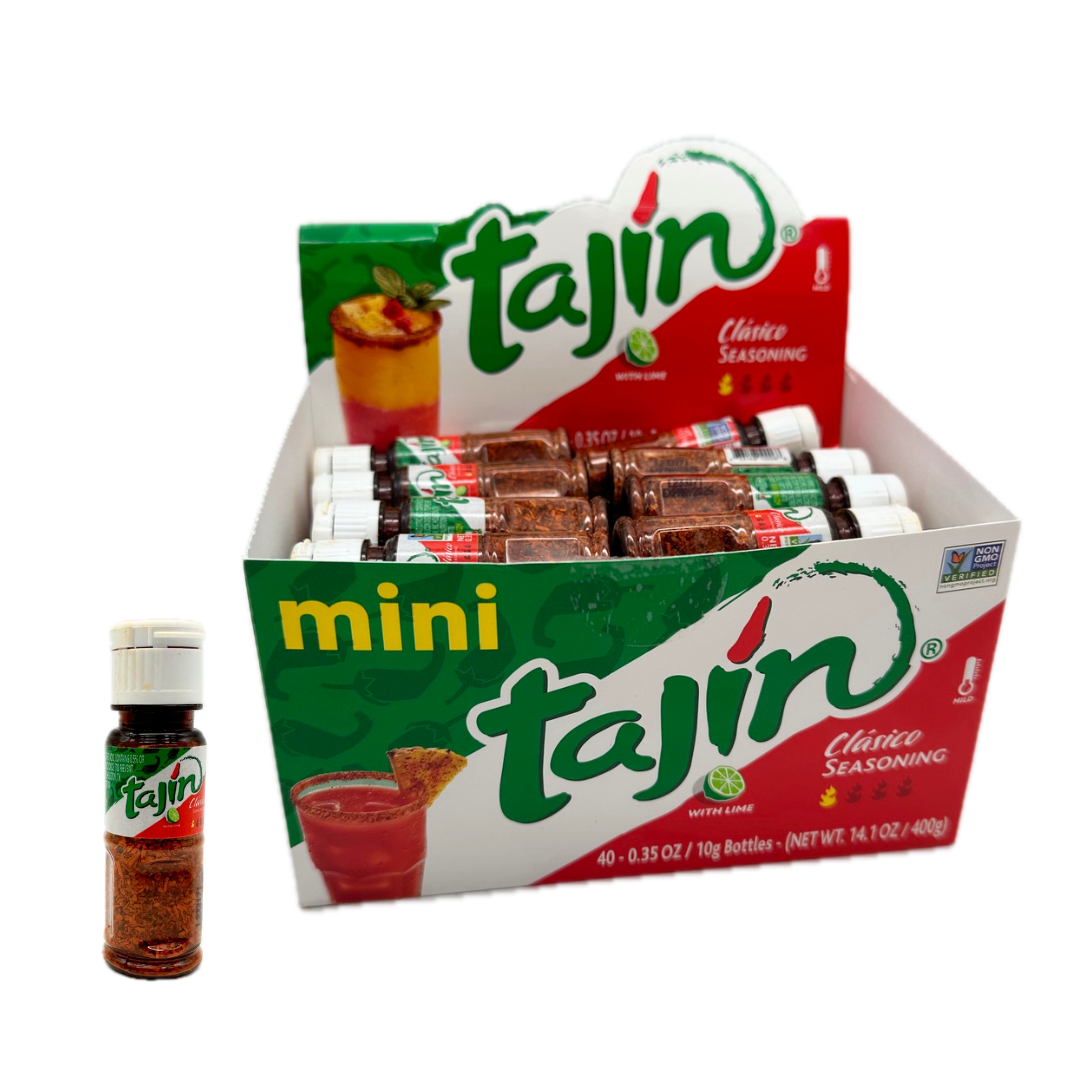 Tajin Clasico Seasoning Minis - 0.35oz / 40ct – Blair Candy Company