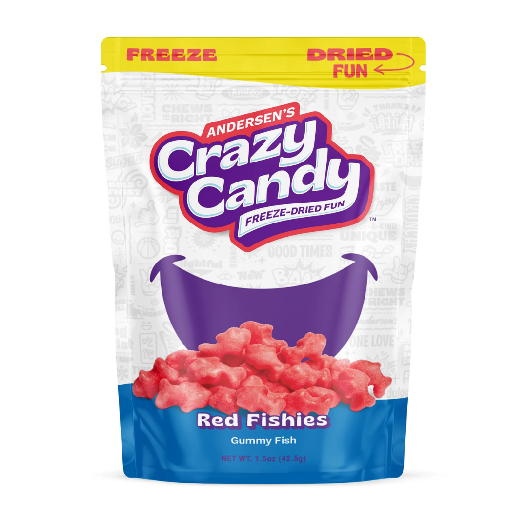 Freeze Dried Red Fishies - 1.5oz – Blair Candy Company