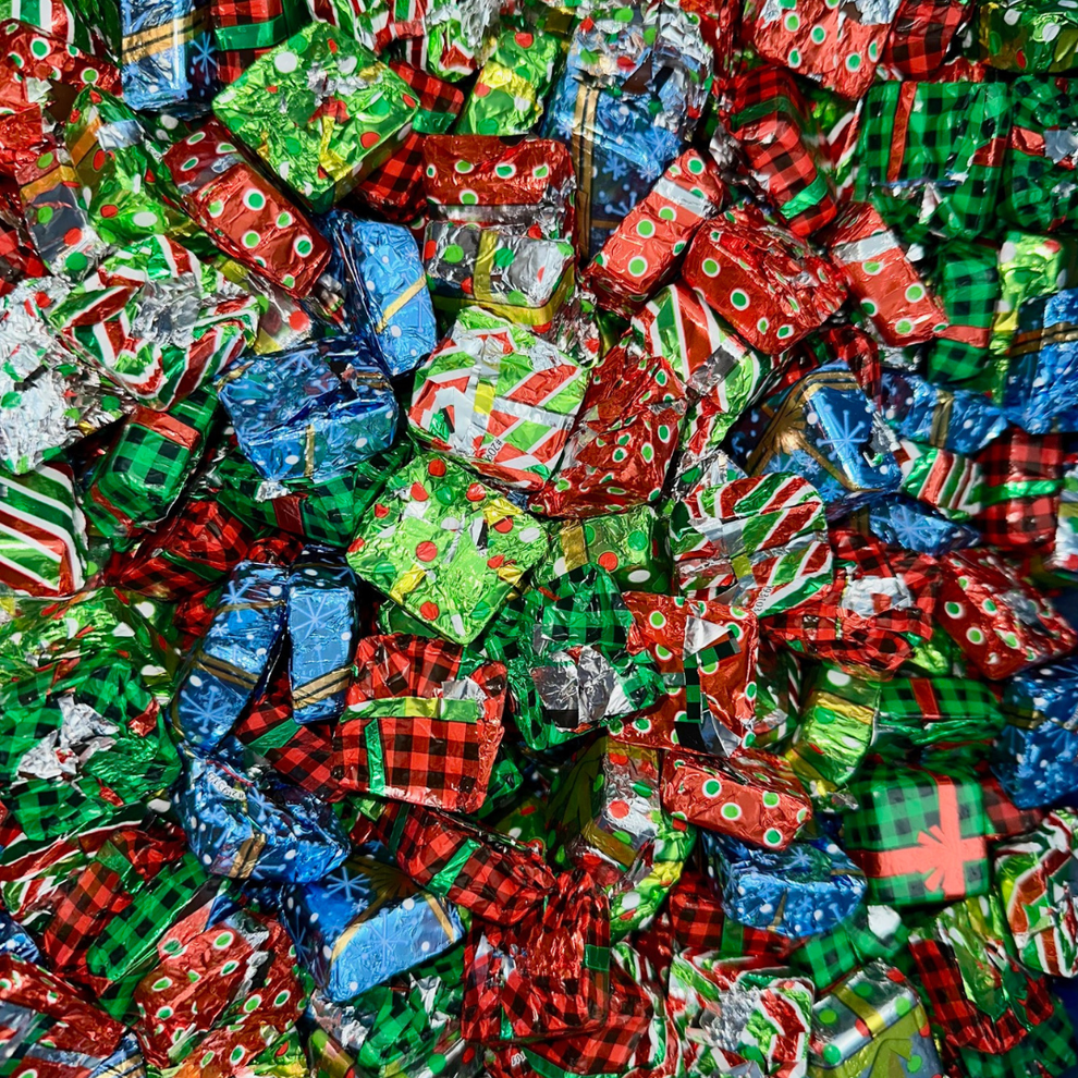 Milk Chocolate Mini Wrapped Gifts - 24lb – Blair Candy Company