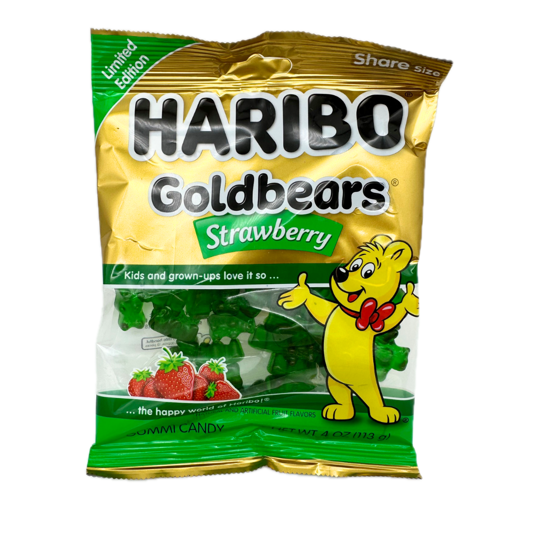 Haribo Strawberry Goldbears Gummi Bears - 4oz – Blair Candy Company