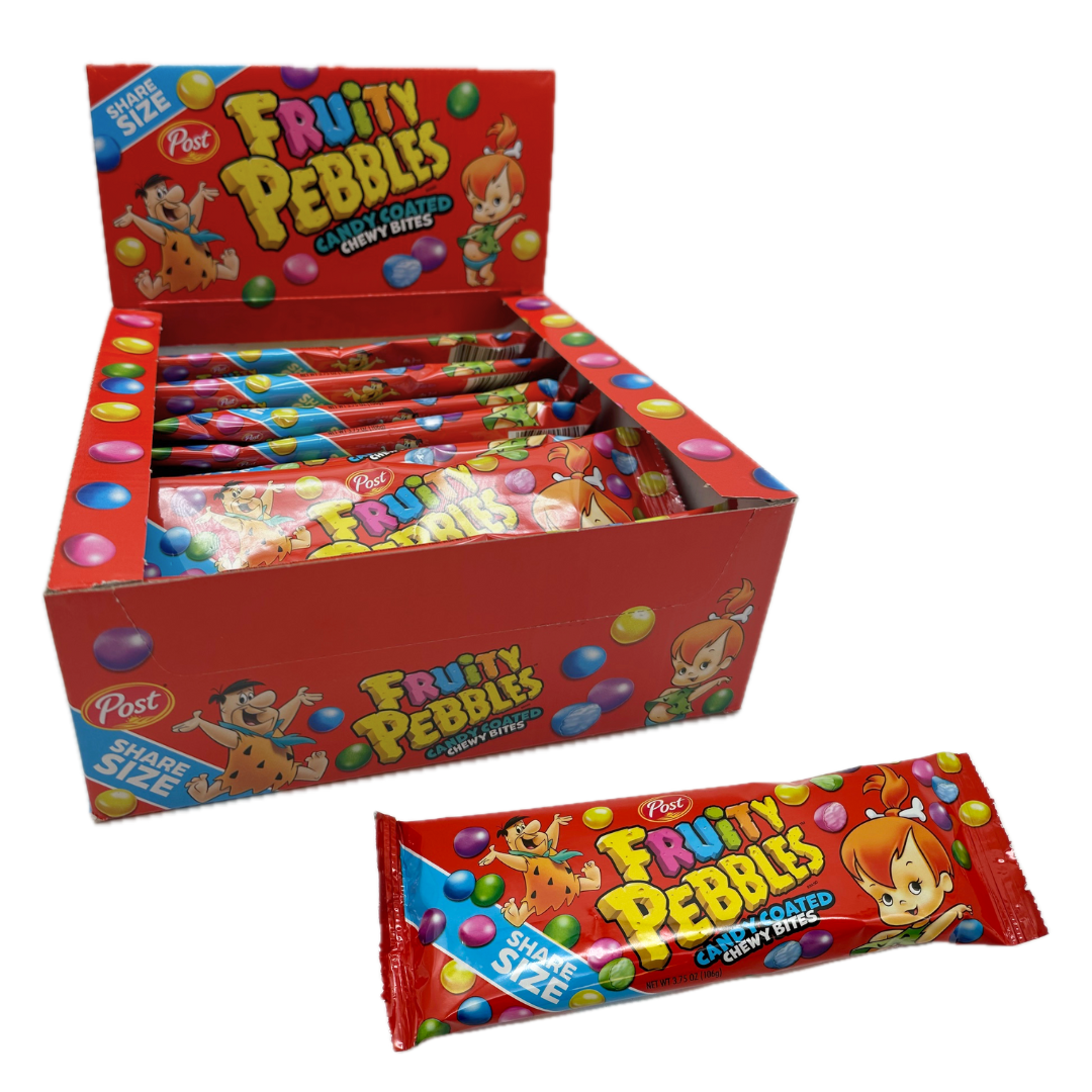 Fruity Pebbles Candy Coated Chewy Bites - 3.75oz / 12ct – Blair Candy ...