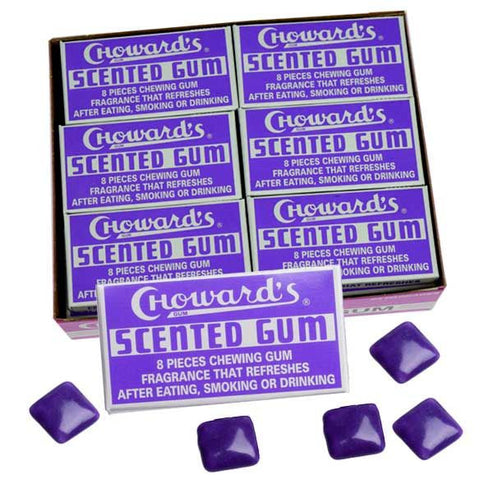 C Howard's Violet Scented Gum 24 Count – Blair Candy Company