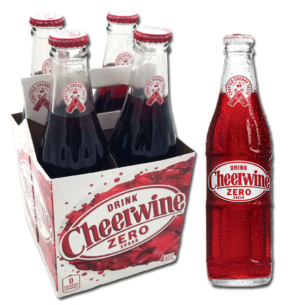 Cheerwine Zero Sugar 12oz 4pk – Blair Candy Company