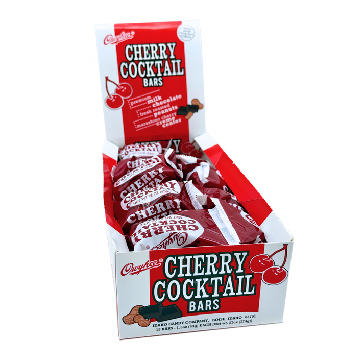 Cherry Cocktail Candy Bars - 1.5oz / 18ct – Blair Candy Company