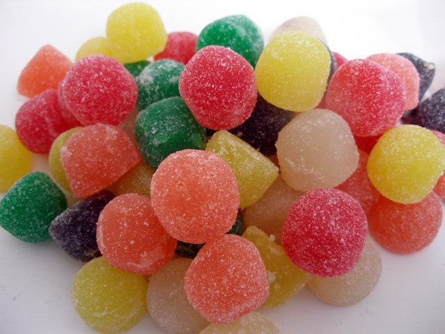 Giant Assorted Fruit Gum Drops 30lb. | BlairCandy.com – Blair Candy Company