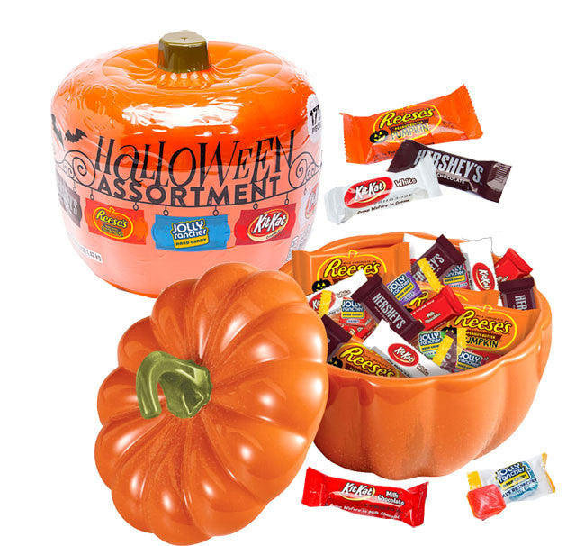 Halloween Assortment Candy Filled Pumpkin (160 pieces inside) – Blair ...