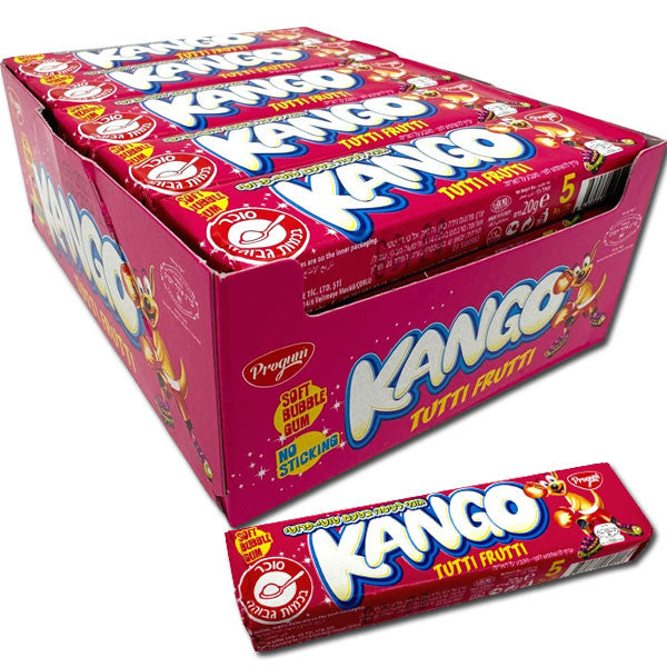 Kango Tutti Frutti Bubble Gum - 20ct – Blair Candy Company