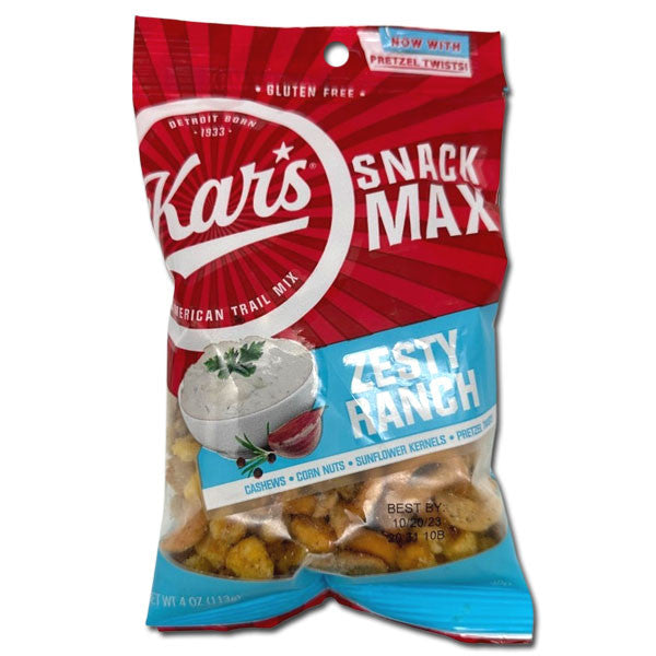 Kar's Zesty Ranch Snack Max 4.5oz – Blair Candy Company