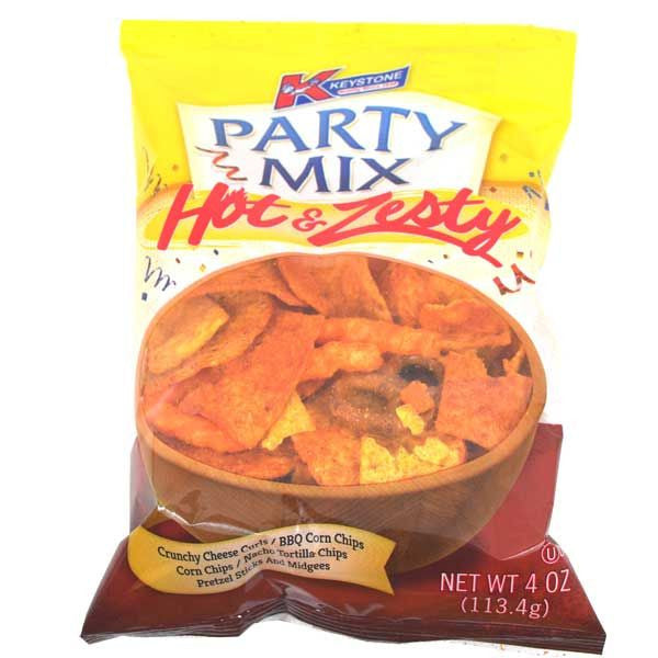 Keystone Party Mix Hot & Zesty 4oz Bag – Blair Candy Company