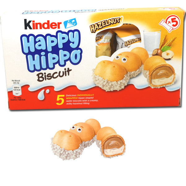 Kinder Happy Hippo Hazelnut 5 Pack – Blair Candy Company