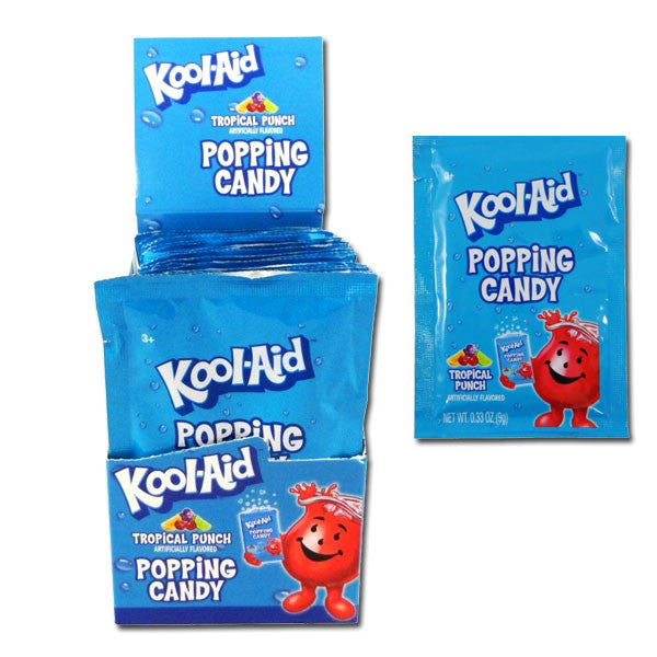 Kool Aid Popping Candy Tropical 20 Count – Blair Candy Company