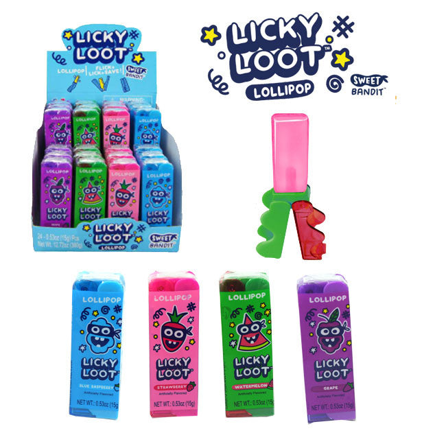 Licky Loot Lollipops | Lollipops in Bulk | BlairCandy.com – Blair Candy ...