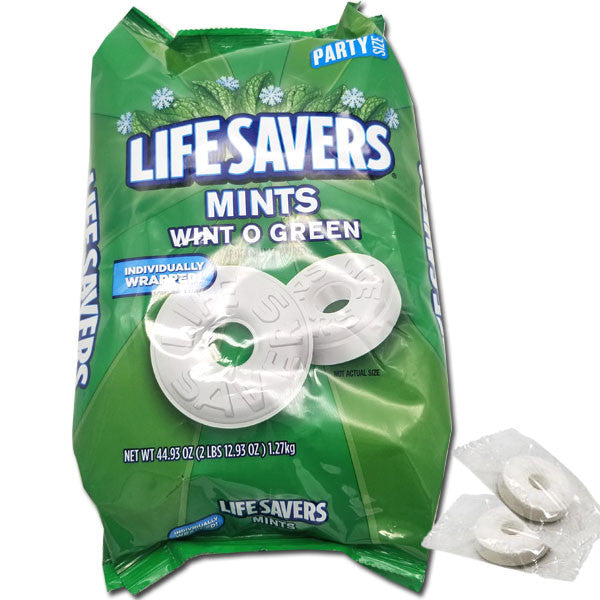 Lifesaver's Wint o Green Bulk Singles 44.93oz – Blair Candy Company