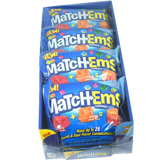 MatchEm Gummy Candies 16 Count | Gummi Candy | BlairCandy.com – Blair ...