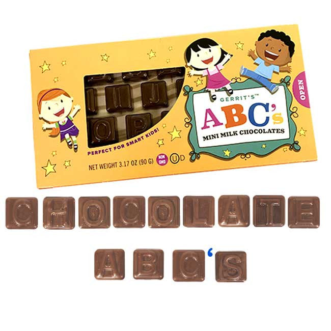 Milk Chocolate Mini ABCs | Candy Toys | BlairCandy.com – Blair Candy ...
