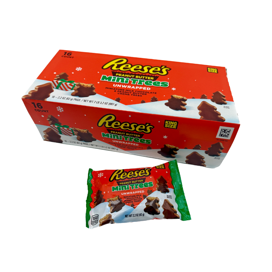 Reese's Peanut Butter Mini Trees - 2.2oz / 16ct – Blair Candy Company
