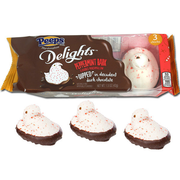 Peeps Peppermint Bark Dark Chocolate 3 Pack – Blair Candy Company