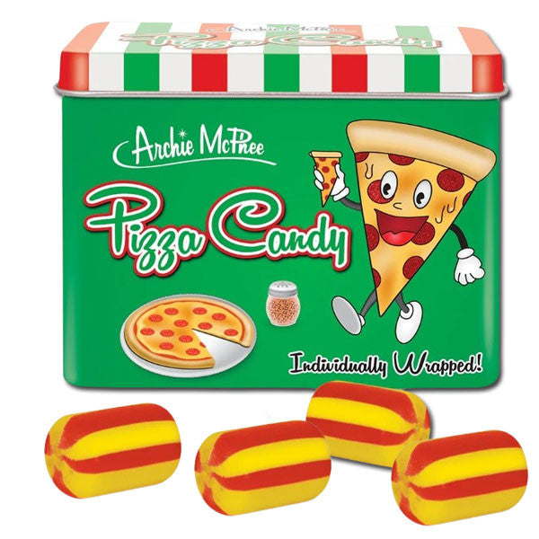 Pizza Flavored Hard Candy Tin 12 Pieces – Blair Candy Company