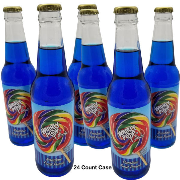 Whirly Pop Soda - Rainbow - 12oz 24 Count – Blair Candy Company