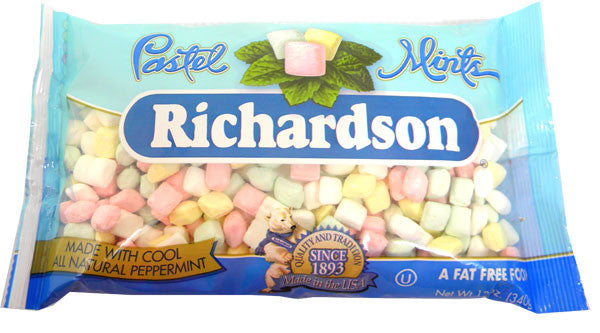 Richardson Mints 12oz bag - Pastel Mints – Blair Candy Company
