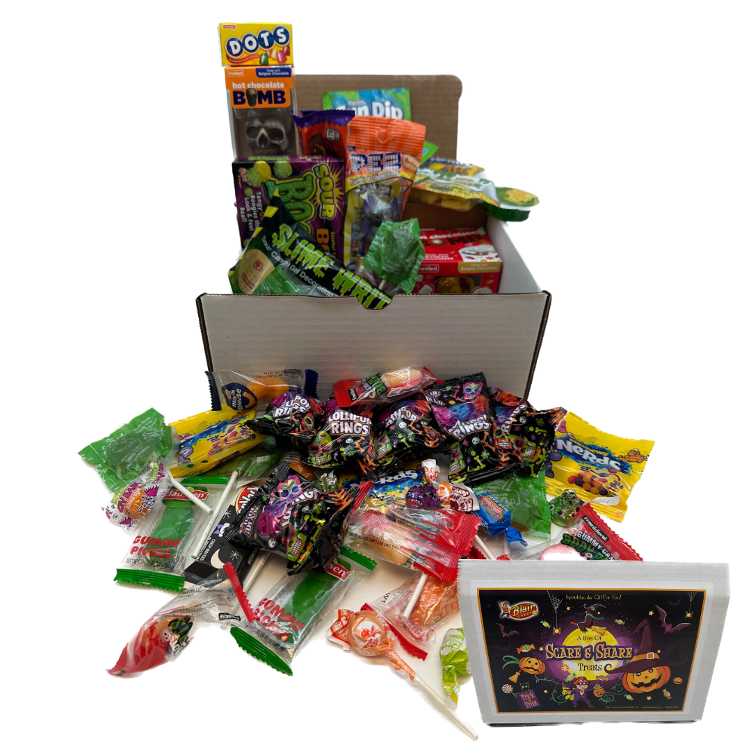 Scare & Share Assorted Halloween Candy Gift - Over 60 Pieces per box ...