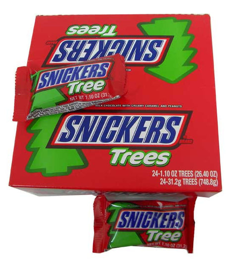Snickers Christmas Tree Candy Bars 24ct: BlairCandy.com – Blair Candy ...
