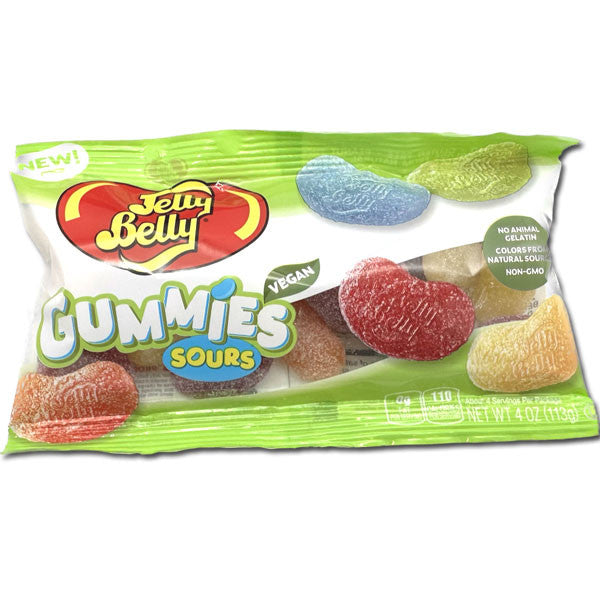 Jelly Belly Vegan Sour Gummies 4oz Bag – Blair Candy Company