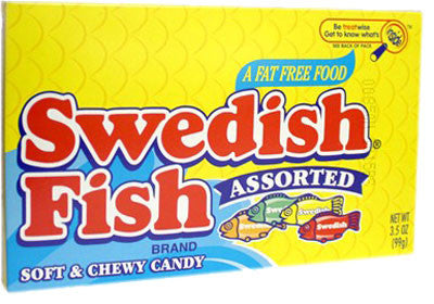 Theater Size / Movie Size Candy - Swedish Fish Assorted – Blair Candy ...