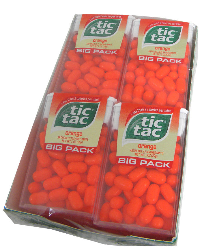 Tic Tac Mints - Orange 12ct Big Packs – Blair Candy Company
