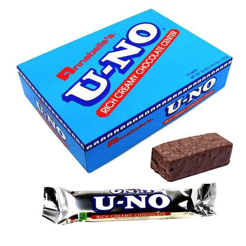 U-NO Chocolate Bars 24 Count – Blair Candy Company