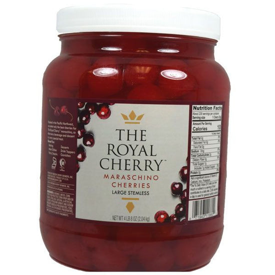 Whole Maraschino Cherries Topping 1/2 Gallon Jar – Blair Candy Company