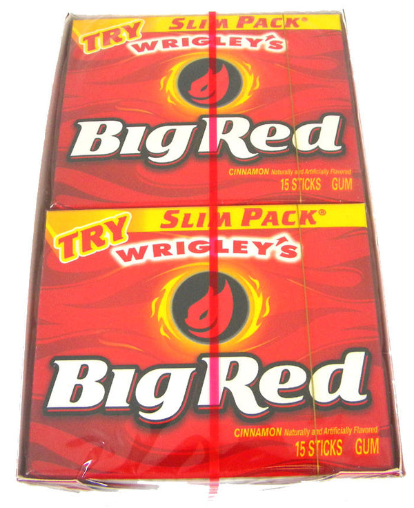 Wrigley's Big Red Chewing Gum - 15pc / 10ct – Blair Candy Company